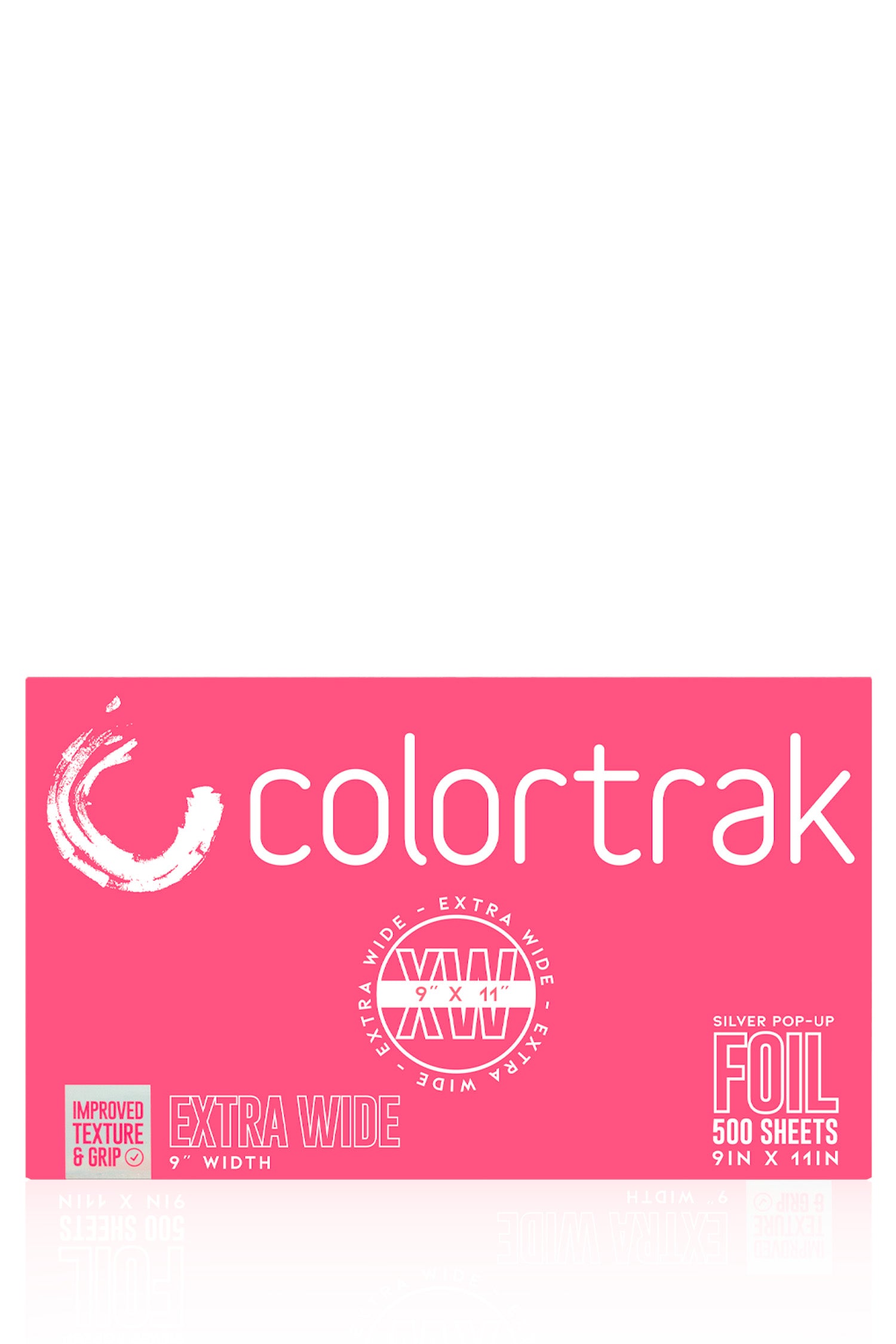 Extra Wide Pop Up Color Foil Silver 500ct – Colortrak