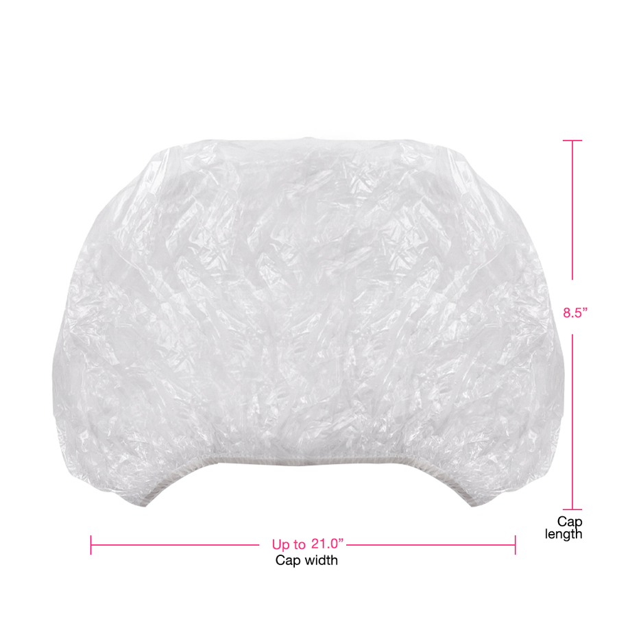 Clear Disposable Processing Caps, Coloring Cap for Hair – Colortrak
